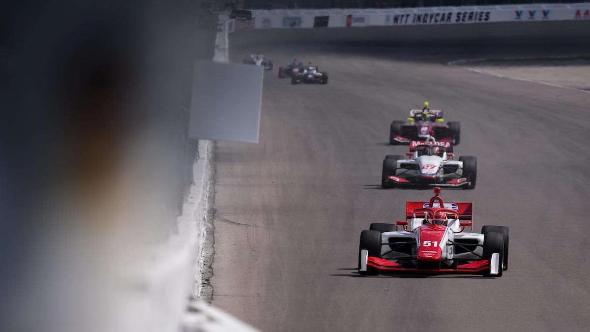 INDY NXT también visita Gateway; Rasmussen busca el doblete oval ...