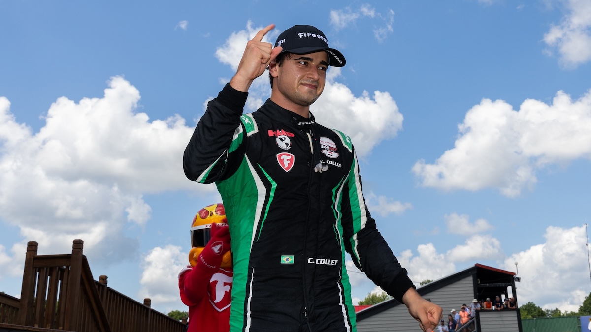 Caio Collet logra su primera victoria en INDY NXT - IndyCar al Día