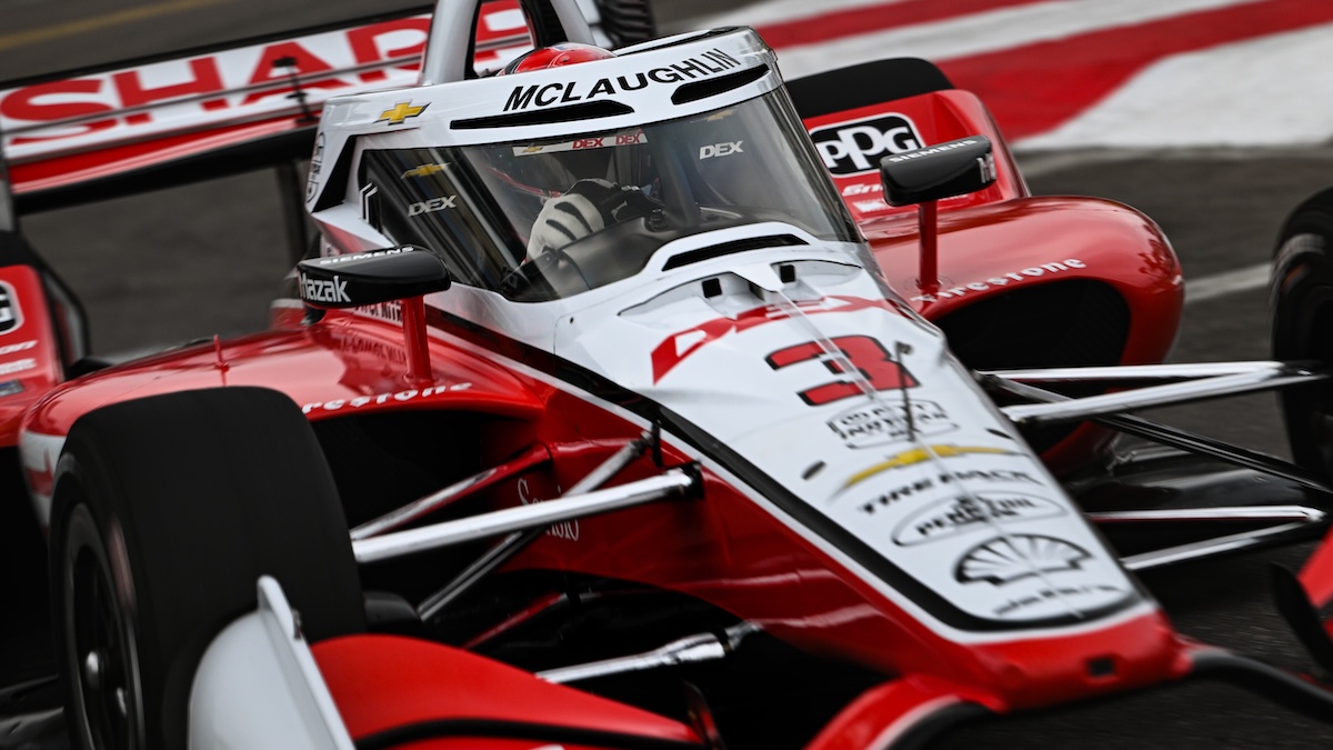 McLaughlin lidera caótica primera práctica de IndyCar en St. Petersburg ...